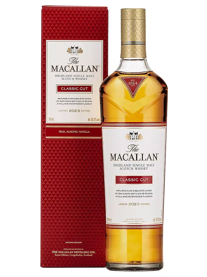 The Macallan Classic Cut 2023 Cask Strength Single Malt Scotch Whisky – The Drink Society