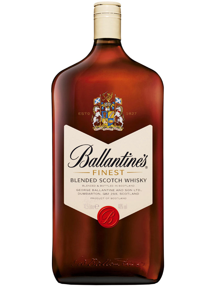 Ballantines Finest Blended Scotch Whisky Big Bottle 4.5L – The Drink Society