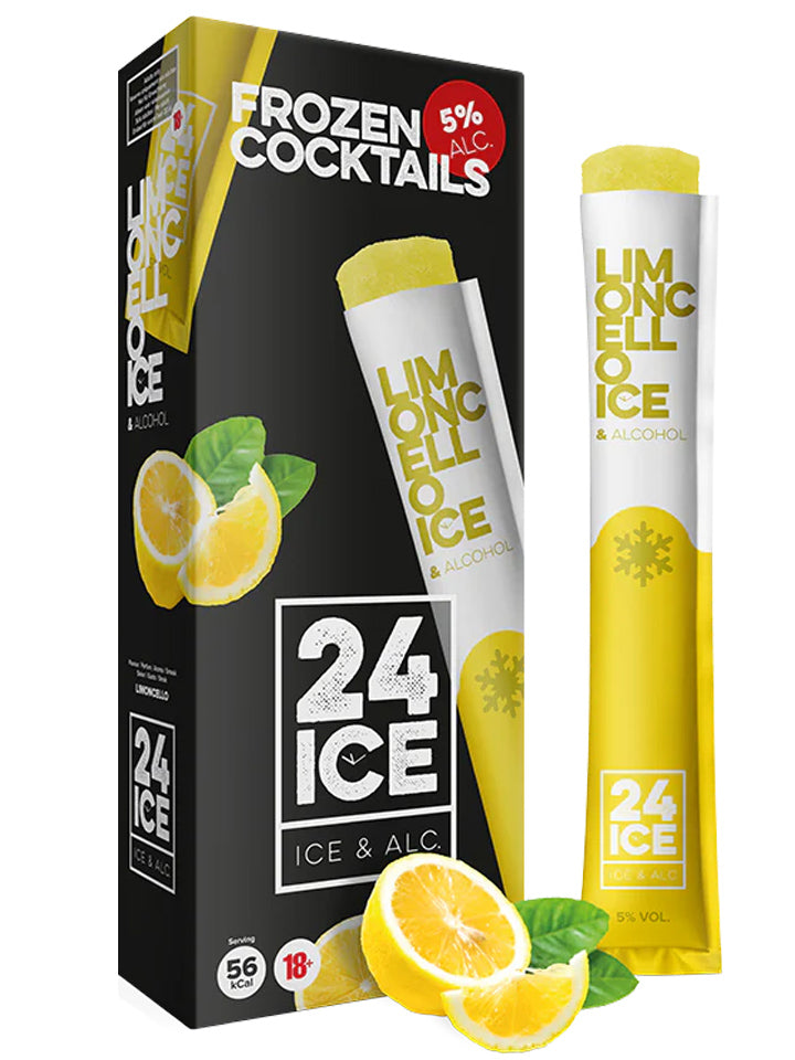 24 Ice Frozen Cocktails Limoncello Pack 5 x 65mL – The Drink Society
