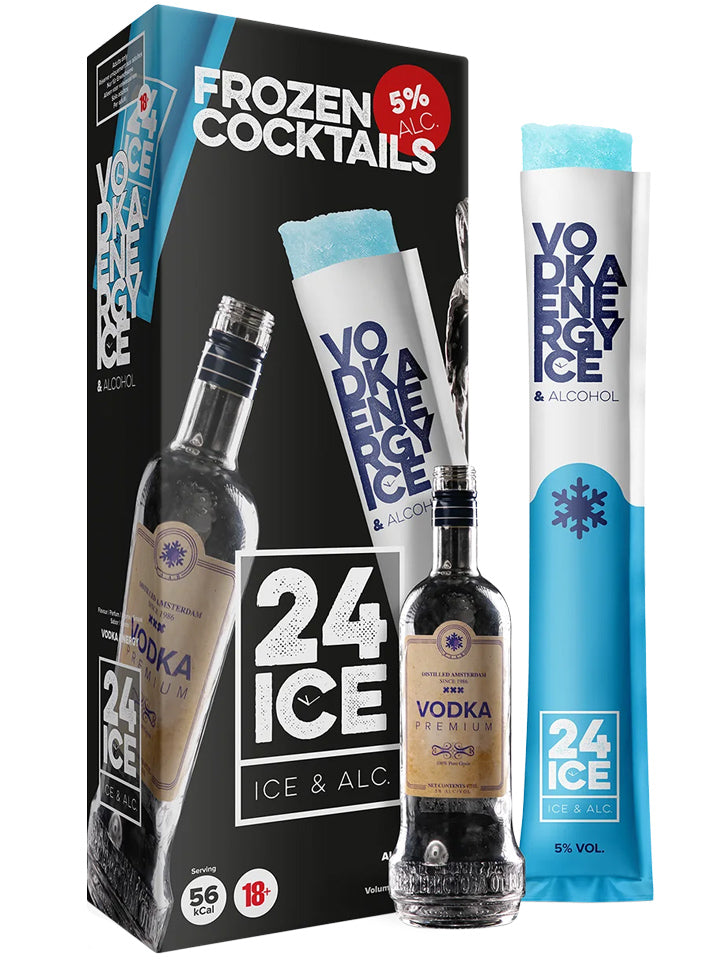 24 Ice Frozen Cocktails Vodka Energy Pack 5 x 65mL – The Drink Society