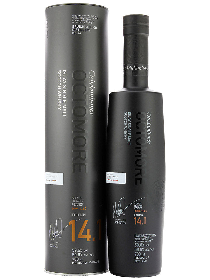 Bruichladdich Octomore 14.1 Islay Single Malt Scotch Whisky 700mL – The ...