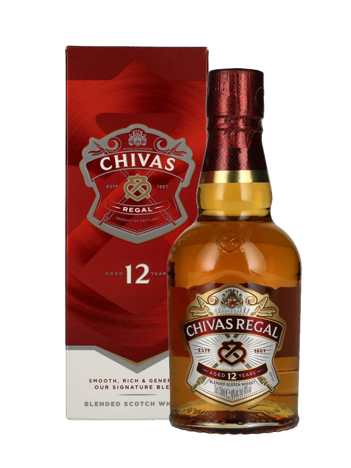 Chivas Regal 12 Year Old Blended Scotch Whisky Miniature 200mL – The ...