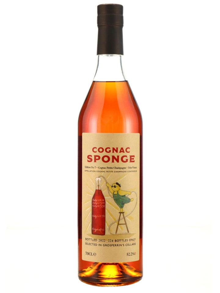 Cognac Sponge Tres Vieux Edition No. 7 Cask Strength Petite Champagne ...