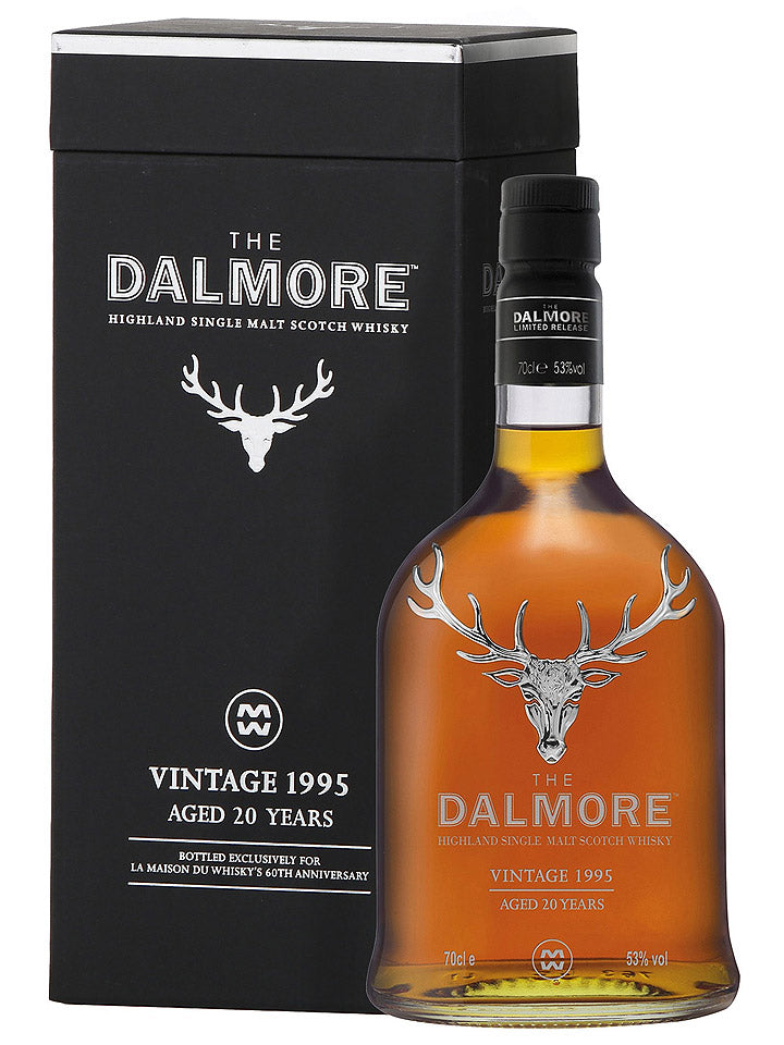 The Dalmore 20 Year Old 1995 Sauternes Wine Cask Single Malt Scotch Wh ...