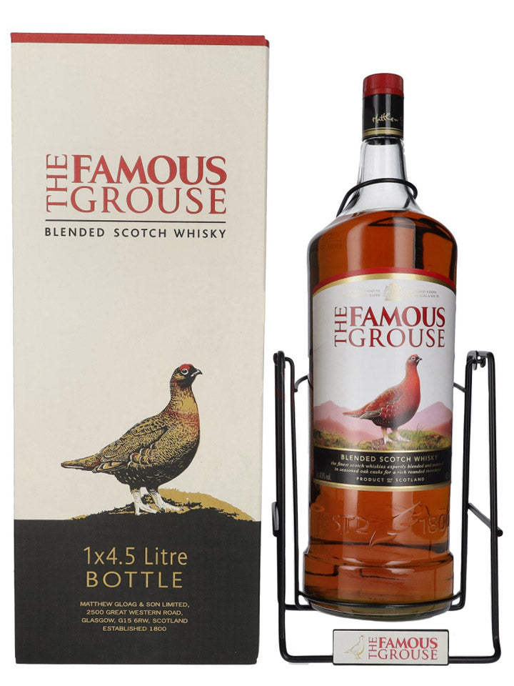 The Famous Grouse + Cradle Blended Scotch Whisky 4.5L – The Drink Society