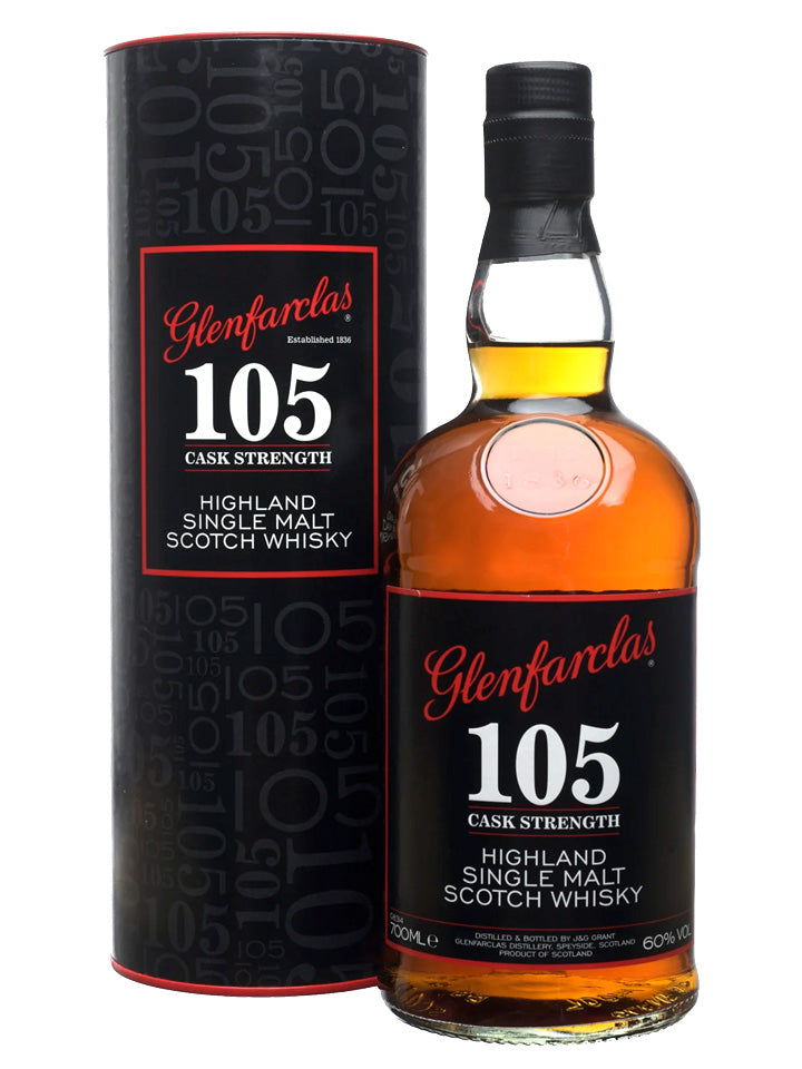 Glenfarclas 105 Cask Strength Highland Single Malt Scotch Whisky 700mL – The Drink Society