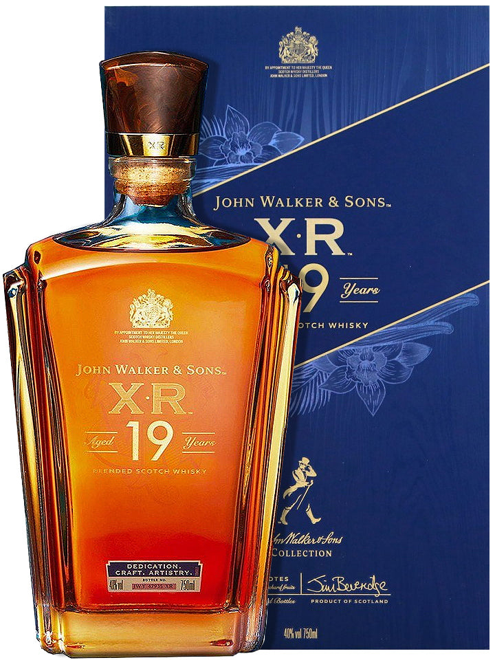 Johnnie Walker XR 19 Year Old Limited Edition Blended Scotch Whisky 75 ...
