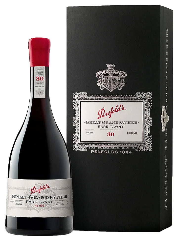 Penfolds Great Grandfather 30 Year Old Rare Blended Tawny Port Wine 75 ...