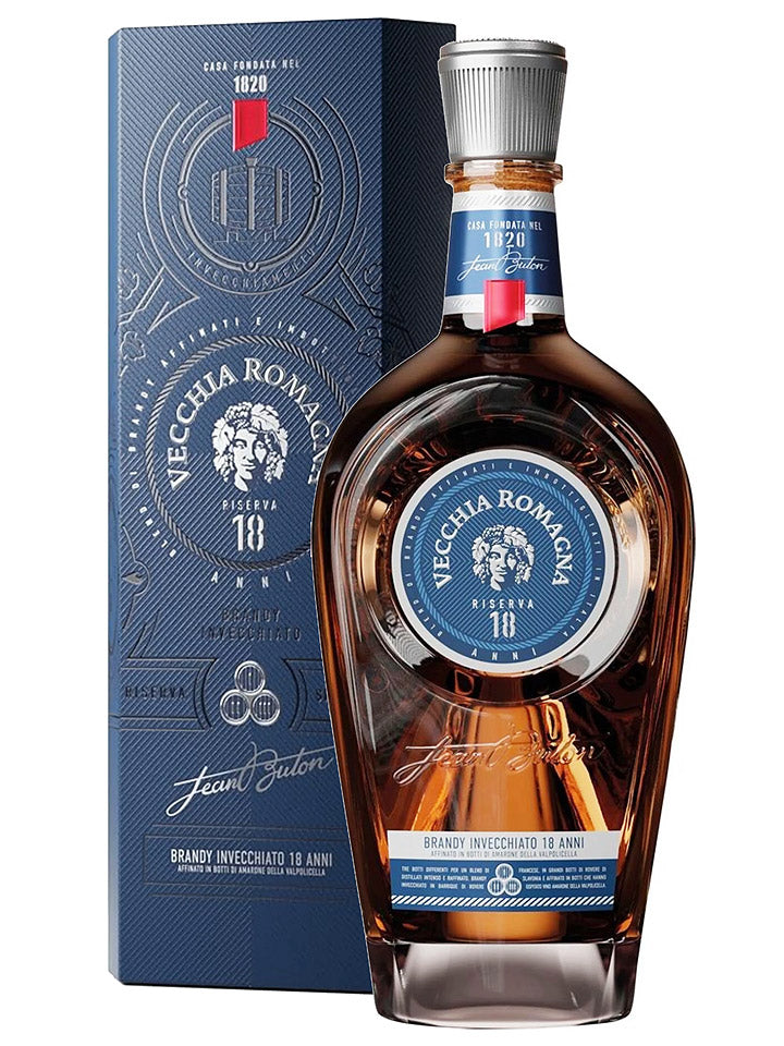 Vecchia Romagna 18 Year Old Riserva Italian Brandy 700mL – The Drink ...