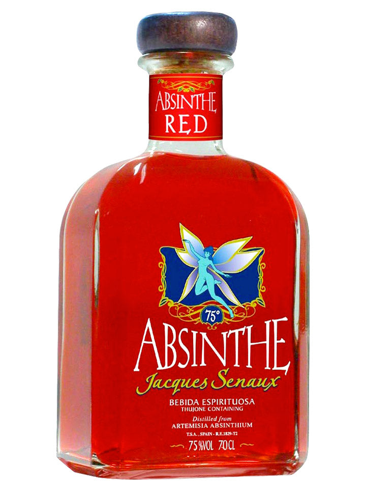 Jacques Senaux 75% Red Absinthe 700mL – The Drink Society