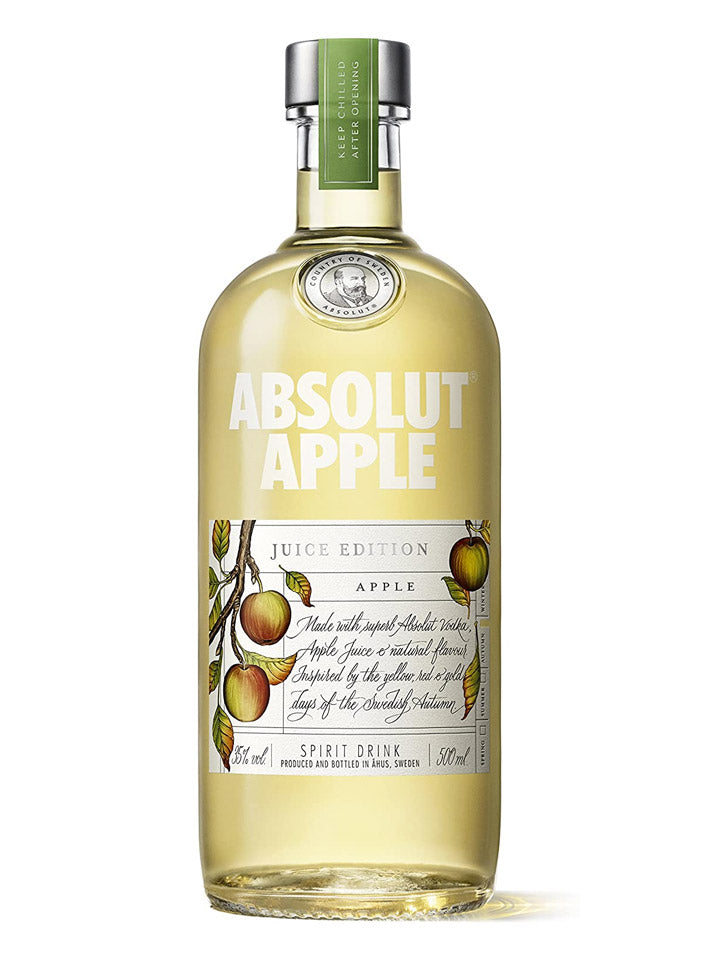 Absolut Juice Apple Edition Swedish Vodka 750mL – The Drink Society