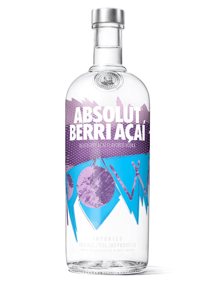 Absolut Berry Acai Flavoured Swedish Vodka 1L – The Drink Society