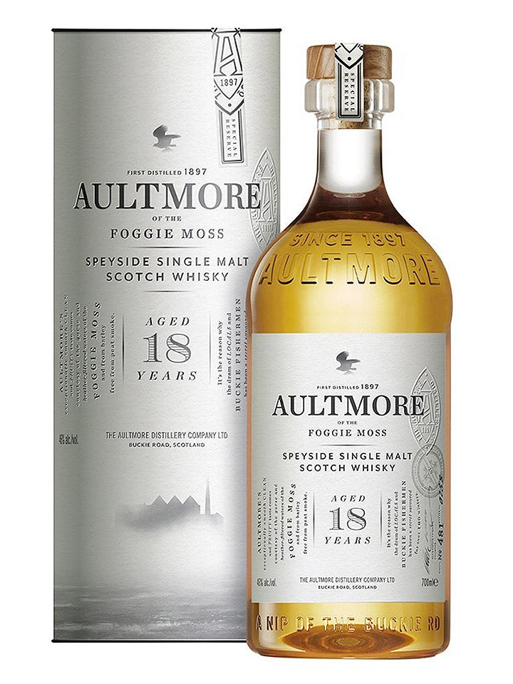 Aultmore 18 Year Old Single Malt Scotch Whisky 700mL – The Drink Society