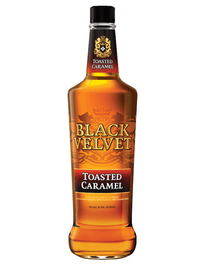 Black Velvet Toasted Caramel Canadian Whisky Liqueur 1L – The Drink Society