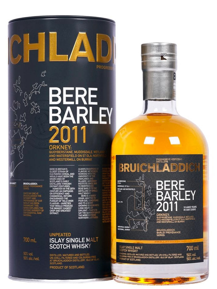 Bruichladdich Bere Barley 2011 Single Malt Scotch Whisky 700mL – The ...