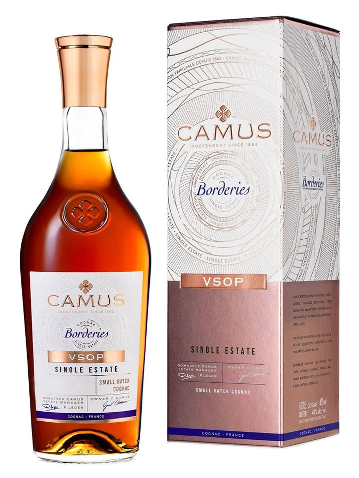 Camus VSOP Borderies Single Estate Cognac 1L – The Drink Society