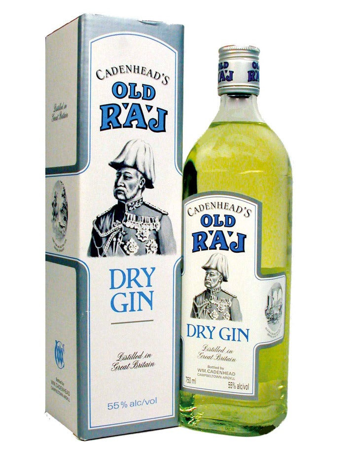 Cadenhead's Old Raj 55% Dry Gin With Gift Box 700mL – The Drink Society
