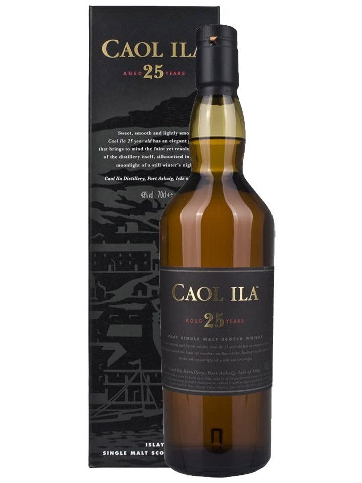 Caol Ila 25 Year Old Islay Single Malt Scotch Whisky 700mL – The Drink ...