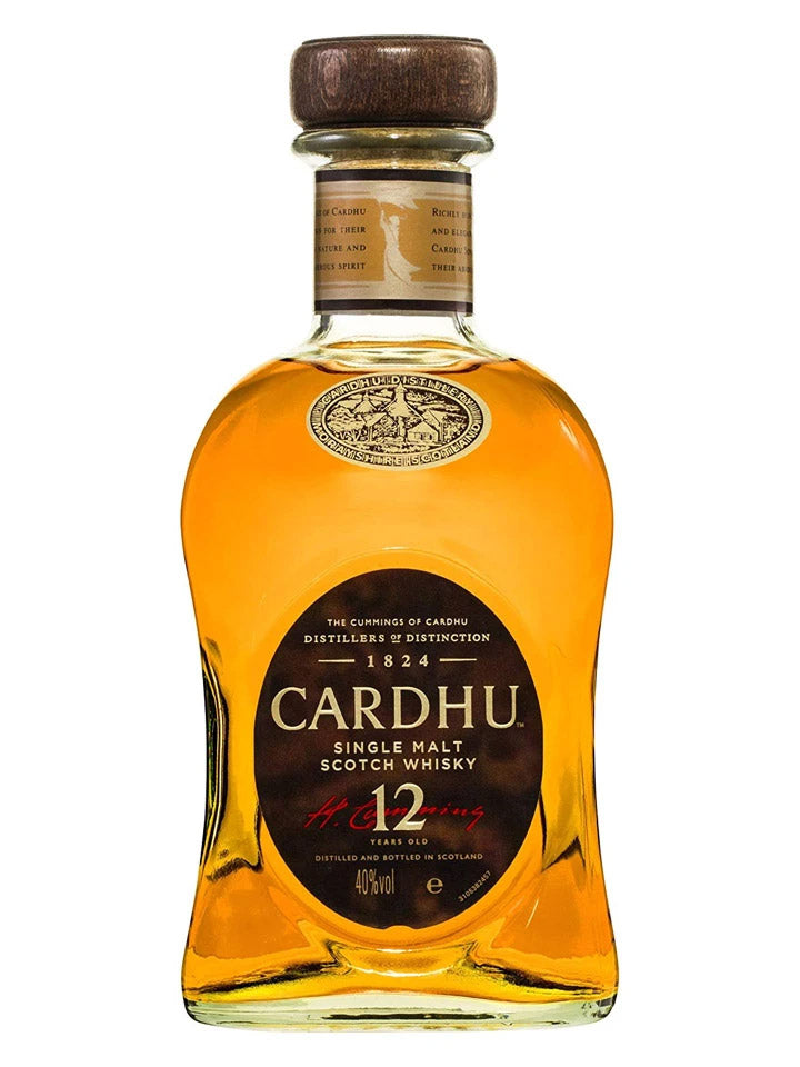 Cardhu 12 Year Old Single Malt Scotch Whisky 1L – The Drink Society