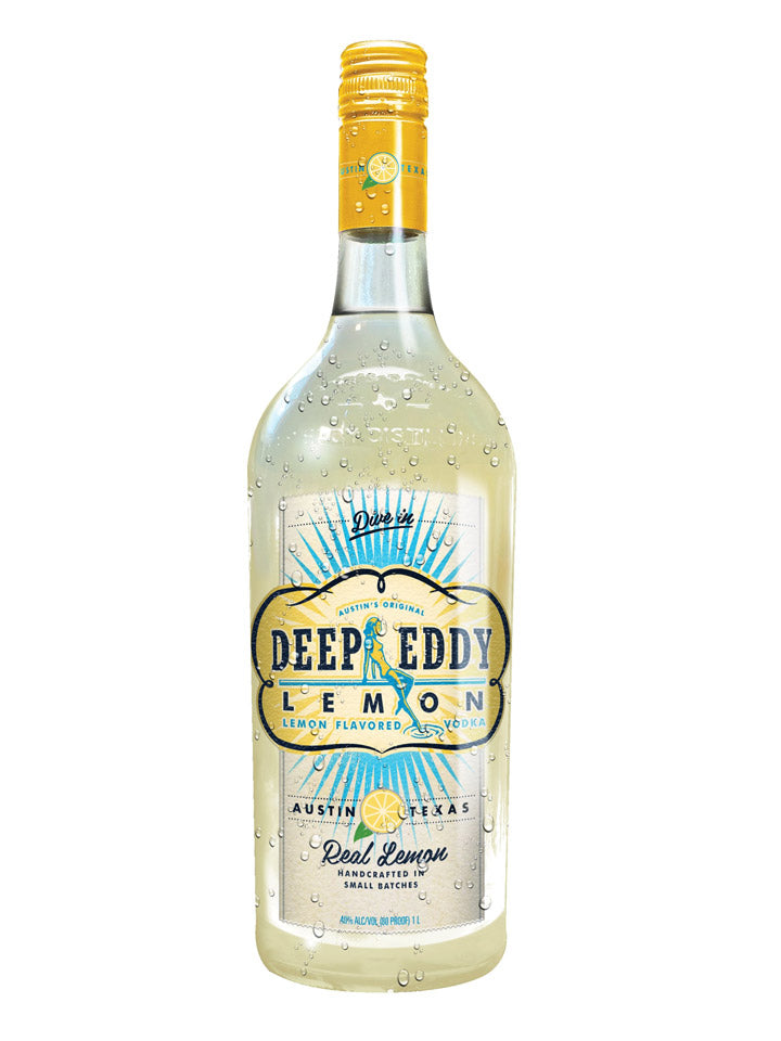 Deep Eddy Lemon Flavoured Texas Vodka 1L – The Drink Society