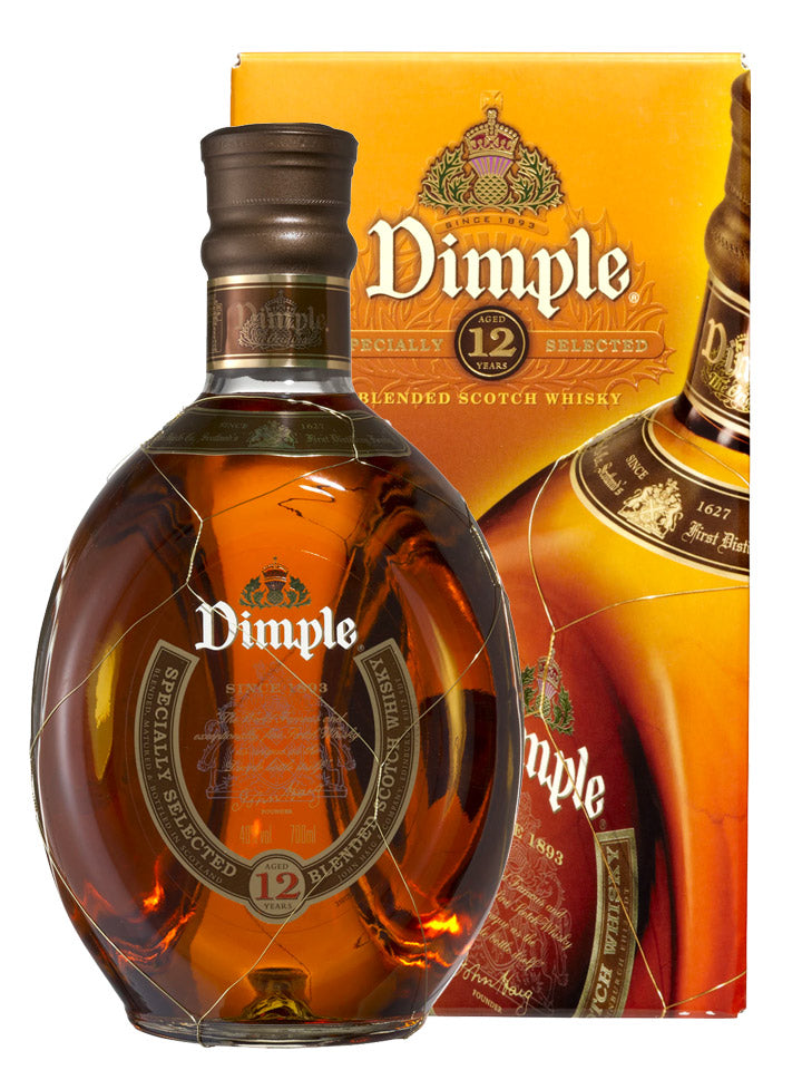 Dimple 12 Year Old Fine Blended Scotch Whisky 700mL – The Drink Society