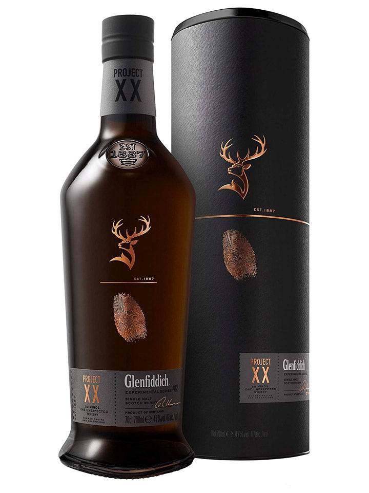 Glenfiddich Experiment 02 Project XX Single Malt Scotch Whisky 700mL ...