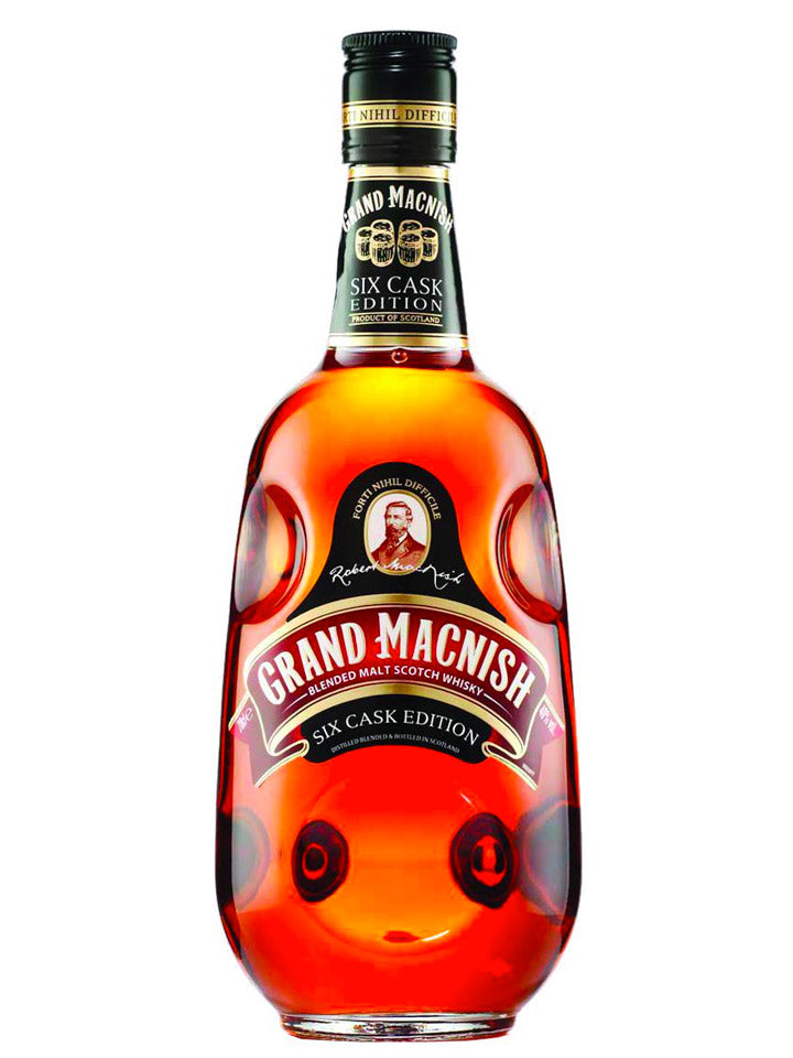 Grand Macnish Six Cask Edition Blended Scotch Whisky 1L – The Drink Society