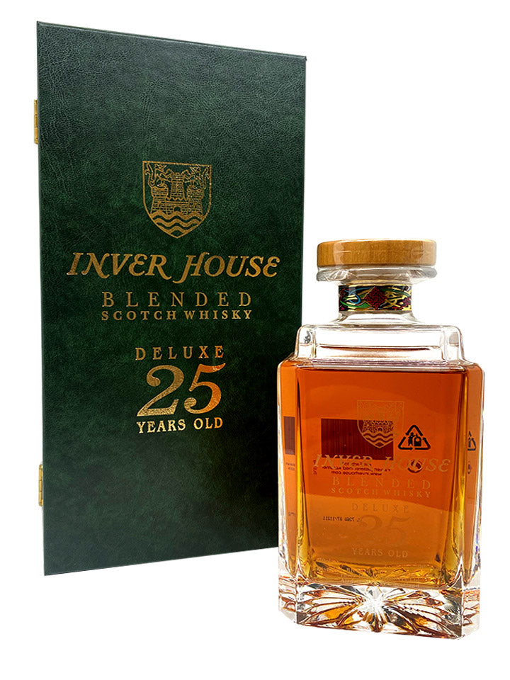 Inver House 25 Year Old Deluxe Blended Scotch Whisky 700mL – The Drink ...