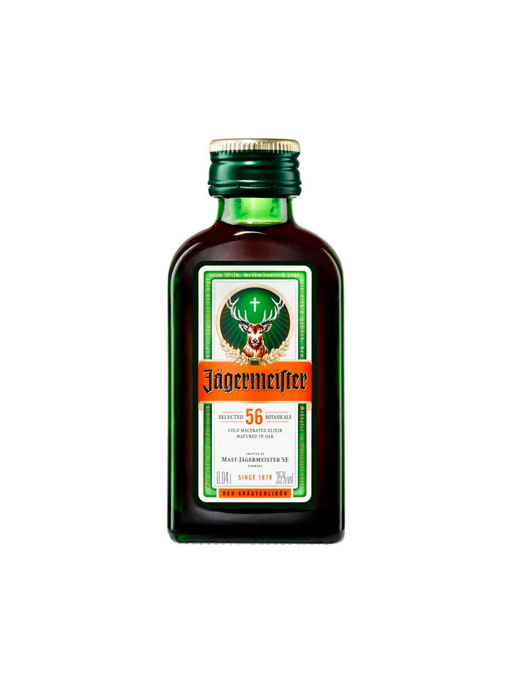 Jagermeister Miniature Herb Liqueur 40mL – The Drink Society