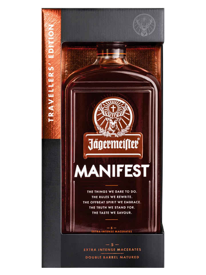Jagermeister Manifest With Gift Box Herb Liqueur 1L – The Drink Society