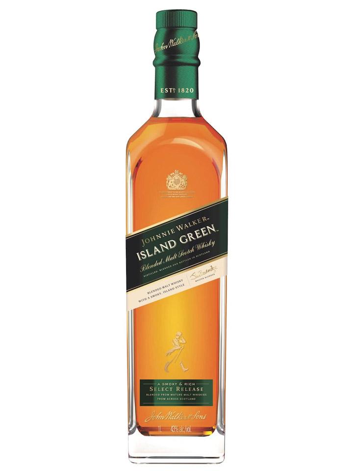 Johnnie Walker Island Green Damaged Gift Box Blended Malt Scotch Whisk ...