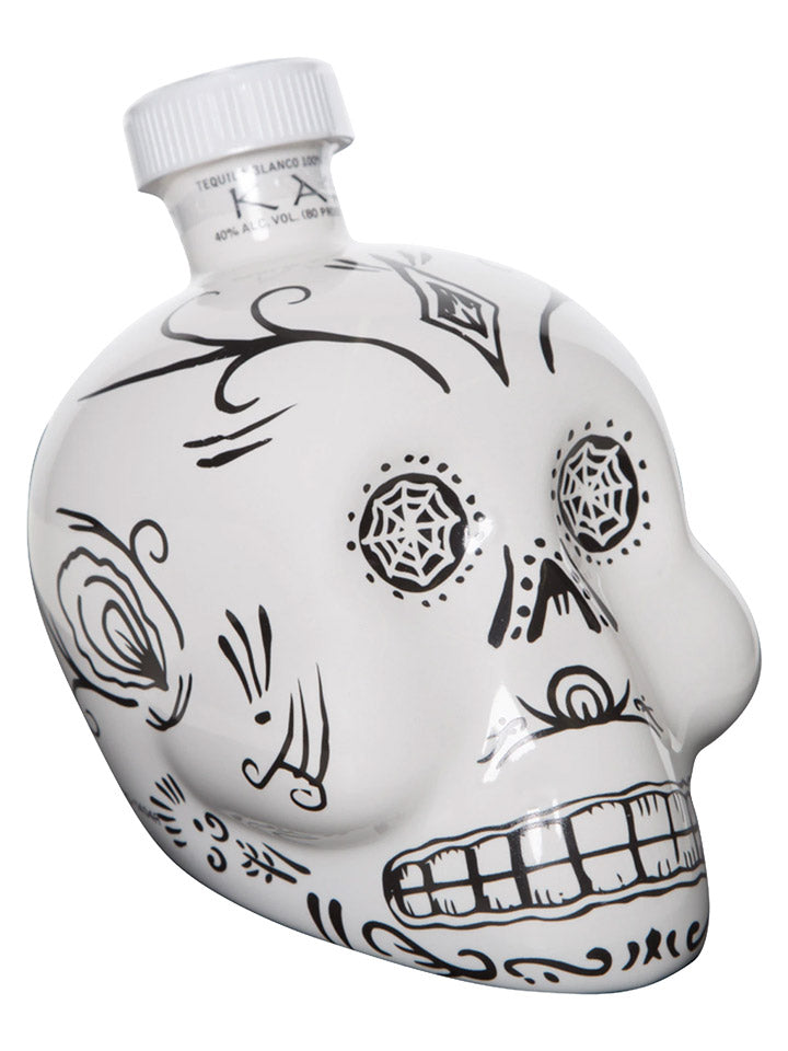 KAH Blanco Ceramic Skull Tequila 750mL – The Drink Society
