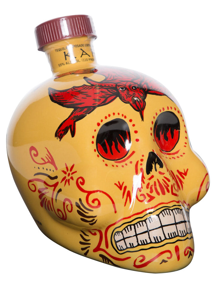 KAH Reposado Ceramic Skull Tequila 700mL – The Drink Society