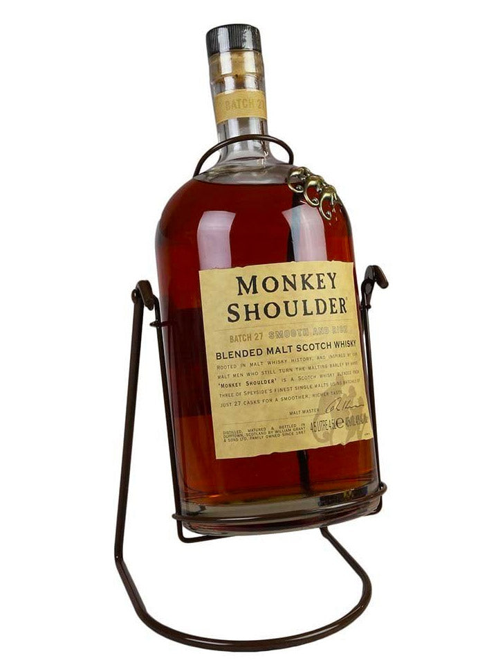Monkey Shoulder Gorilla Cradle Edition Blended Malt Scotch Whisky 4.5L ...