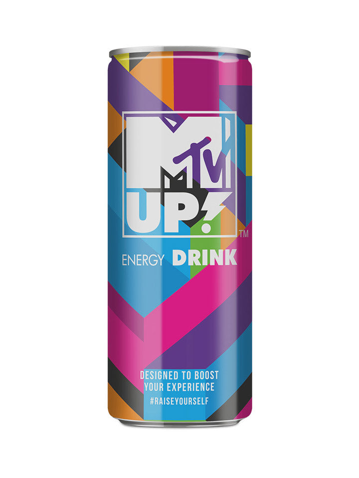 MTV UP Classic Energy Drink 6 x 4 Pack Cans 250mL – The Drink Society