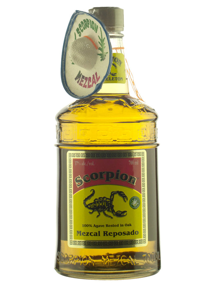 Scorpion Mezcal Reposado With Real Scorpion + Mexican Hat 700mL – The ...