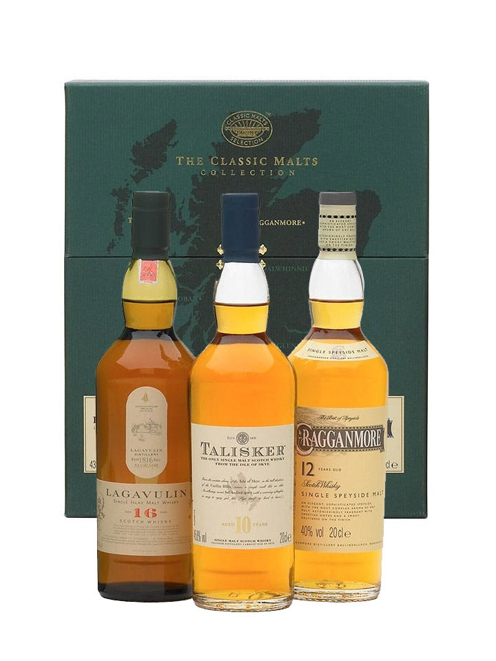 The Classic Strong Malts Scotch Whisky Collection 200mL x 3 – The Drink ...
