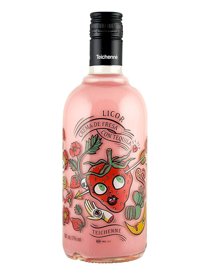 Tiechenne Strawberry Cream With Tequila 700mL – The Drink Society