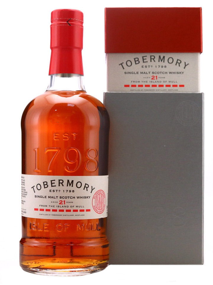 Tobermory 21 Year Old Oloroso Sherry Finish Single Malt Scotch Whisky ...