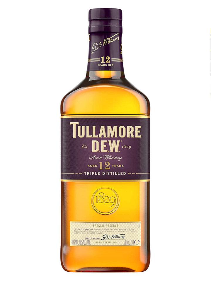 Tullamore DEW 12 Year Old Special Reserve Irish Blended Whiskey 700mL ...
