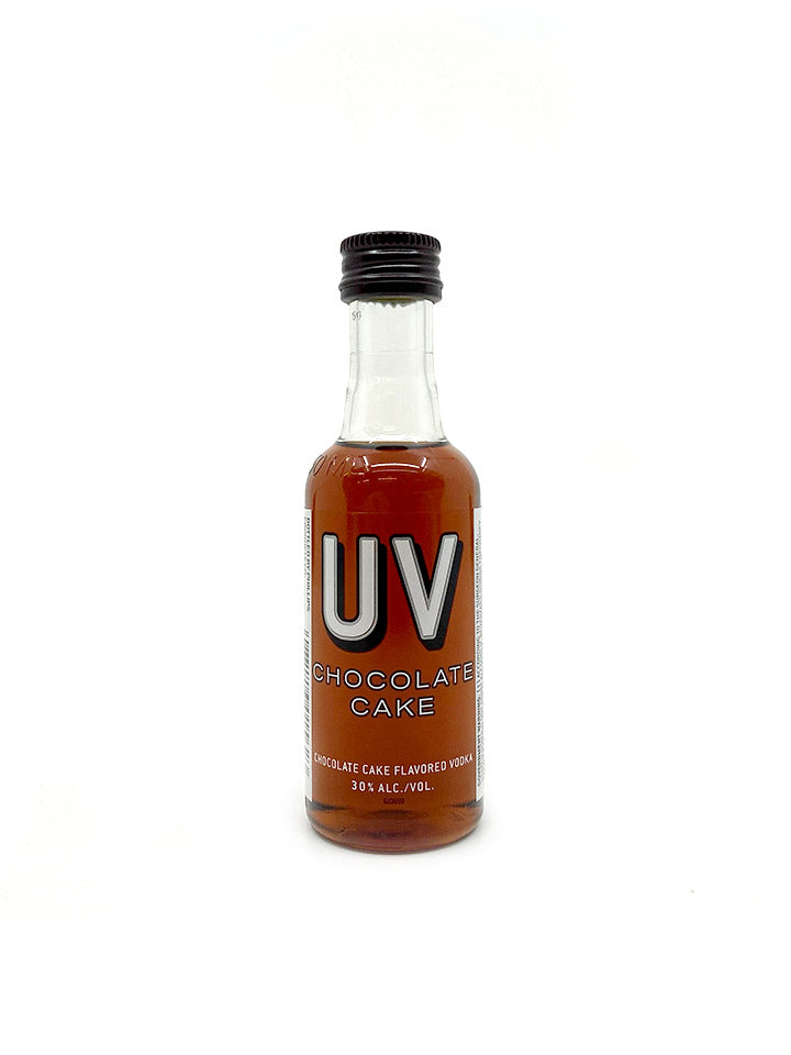 UV Chocolate Cake Flavoured Vodka Miniature 50mL – The Drink Society
