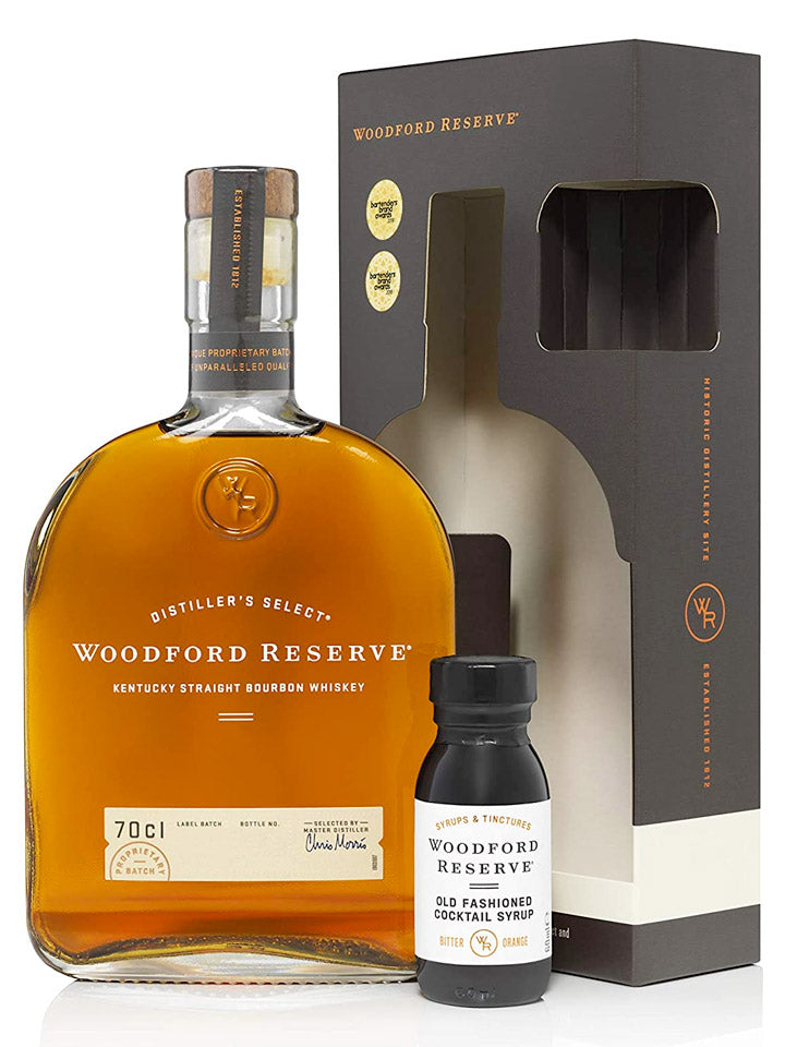 Woodford Reserve Old Fashioned Gift Set Kentucky Straight Bourbon Whis ...